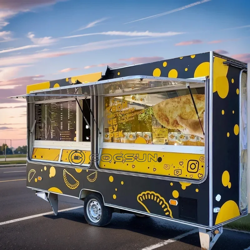American-Popular-Street-Outdoor-Fast-Food-Carts-Crepe-Food-truck-with ...