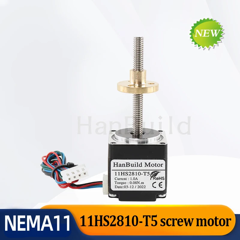 Nema11-Screw-motor-11HS2810-T5-2-L50-100-150mm-Screw-Rod-Linear-28 ...