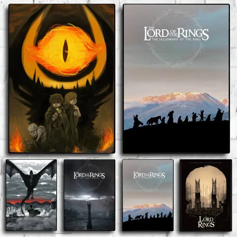 Lord Of The Rings Vintage Poster