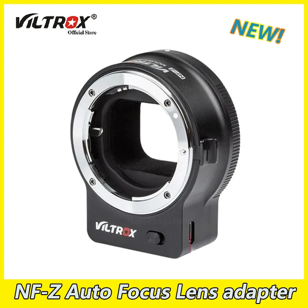 VILTROX NF-Z NIKKOR F Lens to Nikon Z Camera Mount Adapter Auto Focus Full Frame Lens Adapter ...