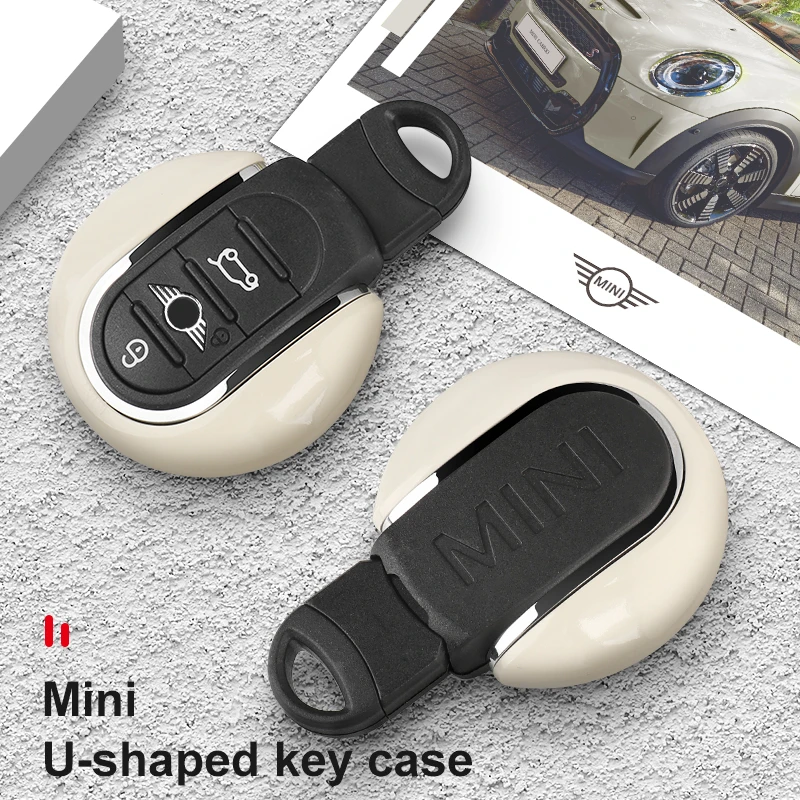 ABS-Car-Key-Case-Keychain-Holder-Smart-Remote-Fobs-Protector-Cover ...