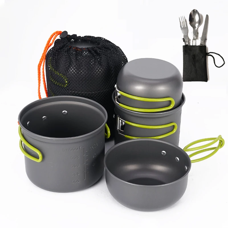 Ultralight-Camping-Cookware-Kit-Outdoor-Aluminum-Cookware-Knife-Fork ...