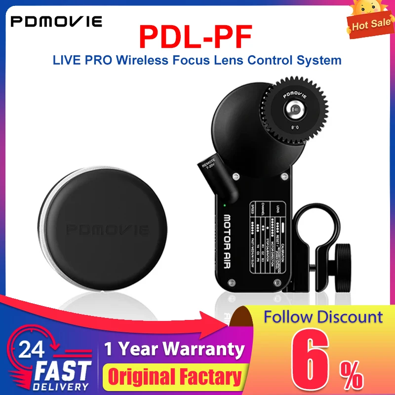 PDMOVIE-LIVE-PRO-Wireless-Focus-Lens-Control-System-Compact-Kit-for ...