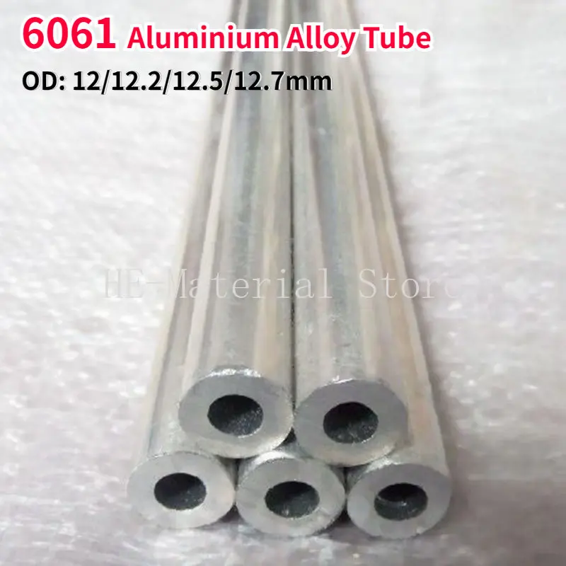 1Pcs-Length-100mm-6061-Aluminium-Alloy-Tube-OD-12-12-2-12-5-12-7mm ...