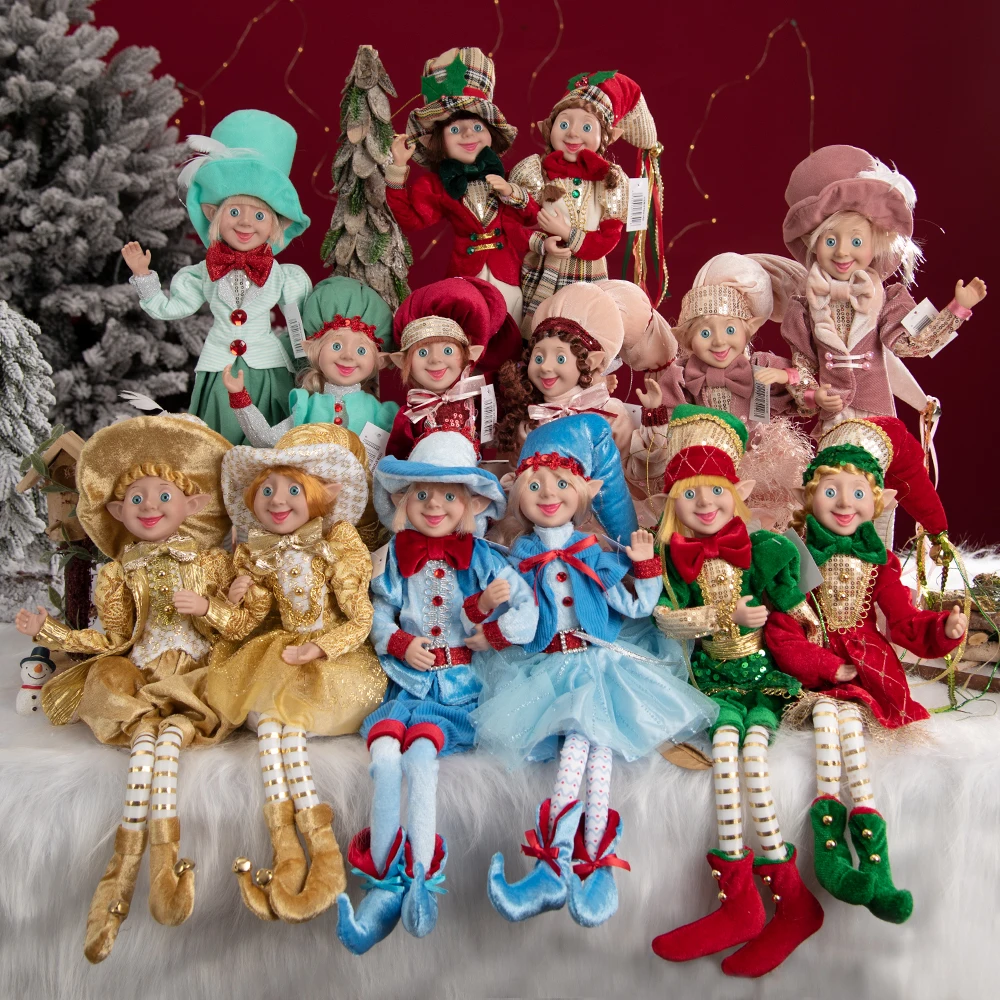 Christmas-Elf-Bendable-Christmas-Elves-19-6in-Christmas-Ornaments ...