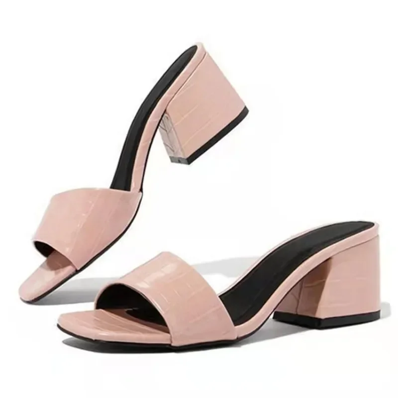Summer-Slippers-Women-Fashion-Shoes-for-Women-Black-Large-Sandals ...