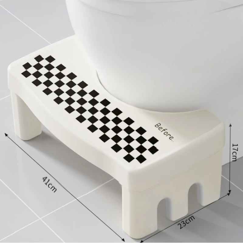 Toilet-Stool-Footstool-Toilet-Squatting-Tool-Plastic-Thickened-Footstep ...