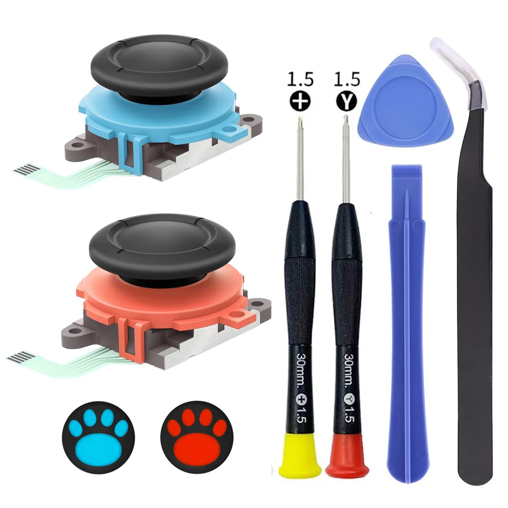 Joystick Replacement Kit for Nintendo Switch 2 Joy-Con 3D Analog ...
