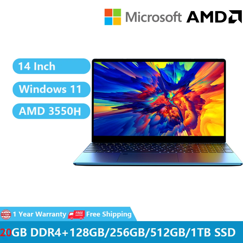 High Performance Laptop With Windows 10 (Upgradable To