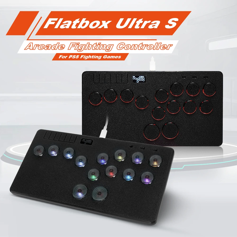 Flatbox-Leverless-Arcade-Stick-Flatbox-Ultra-S-Hitbox-Controlador-para ...