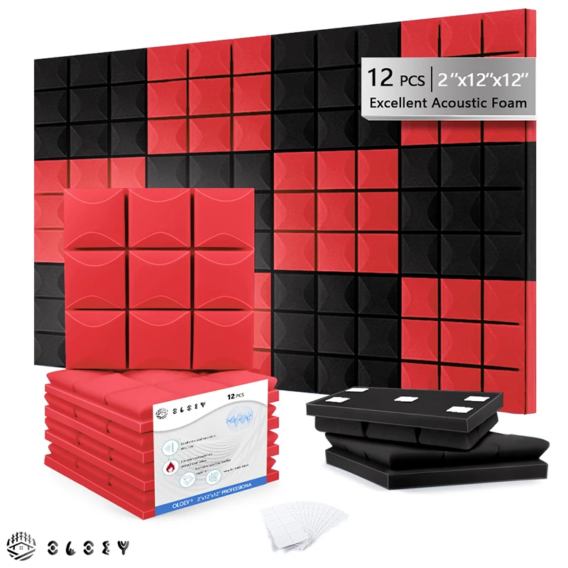 Insonorizaci-n-ac-stica-reducci-n-de-ruido-12-Uds-Panel-de-pared ...