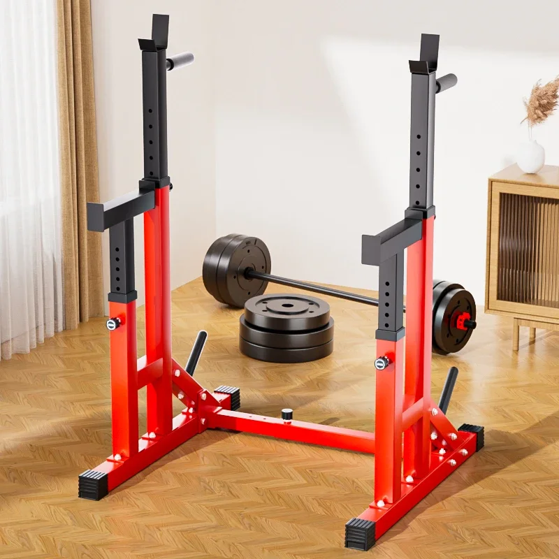 Multifuncional-Barbell-Rack-Set-Home-Frame-Free-Squat-Rack-Bench-Press ...