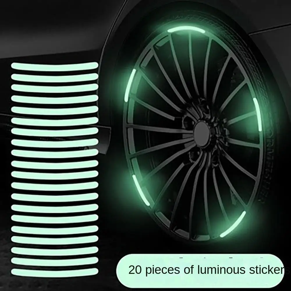 Electric-Bicycle-Auto-Motobike-Luminous-Stripe-Tape-Wheel-Hub ...