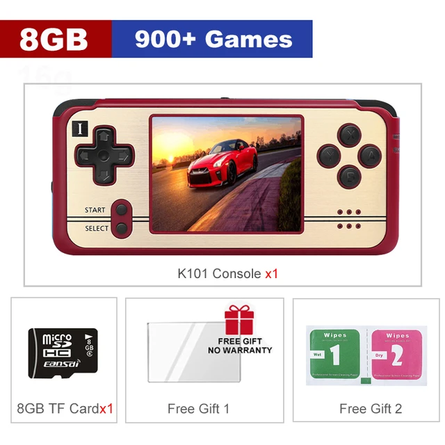 NEW Revo K101 Plus original LCD Pocket Handheld Game Console 3 Inch TFT ...