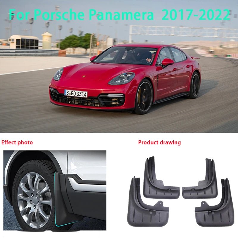 Mudguards-for-Porsche-Panamera-2017-2022-Auto-Mudflap-Fender-Mud-Flaps ...