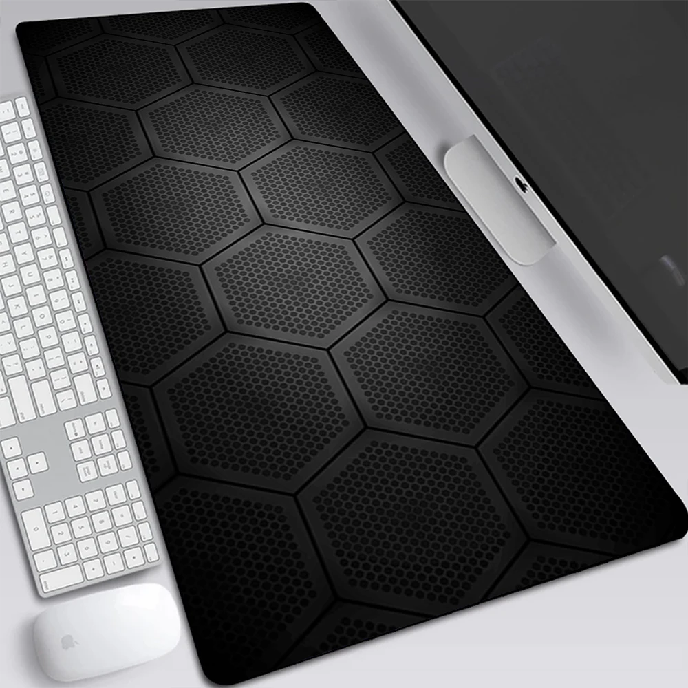 Grid-Honeycomb-Large-Gaming-Mouse-Pad-Computer-Laptop-Mousepad-Keyboard ...