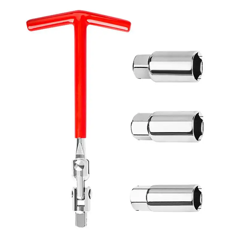 T-Handle-Wrench-Auto-Socket-Wrench-Removal-Tool-360-Degree-Rotation ...