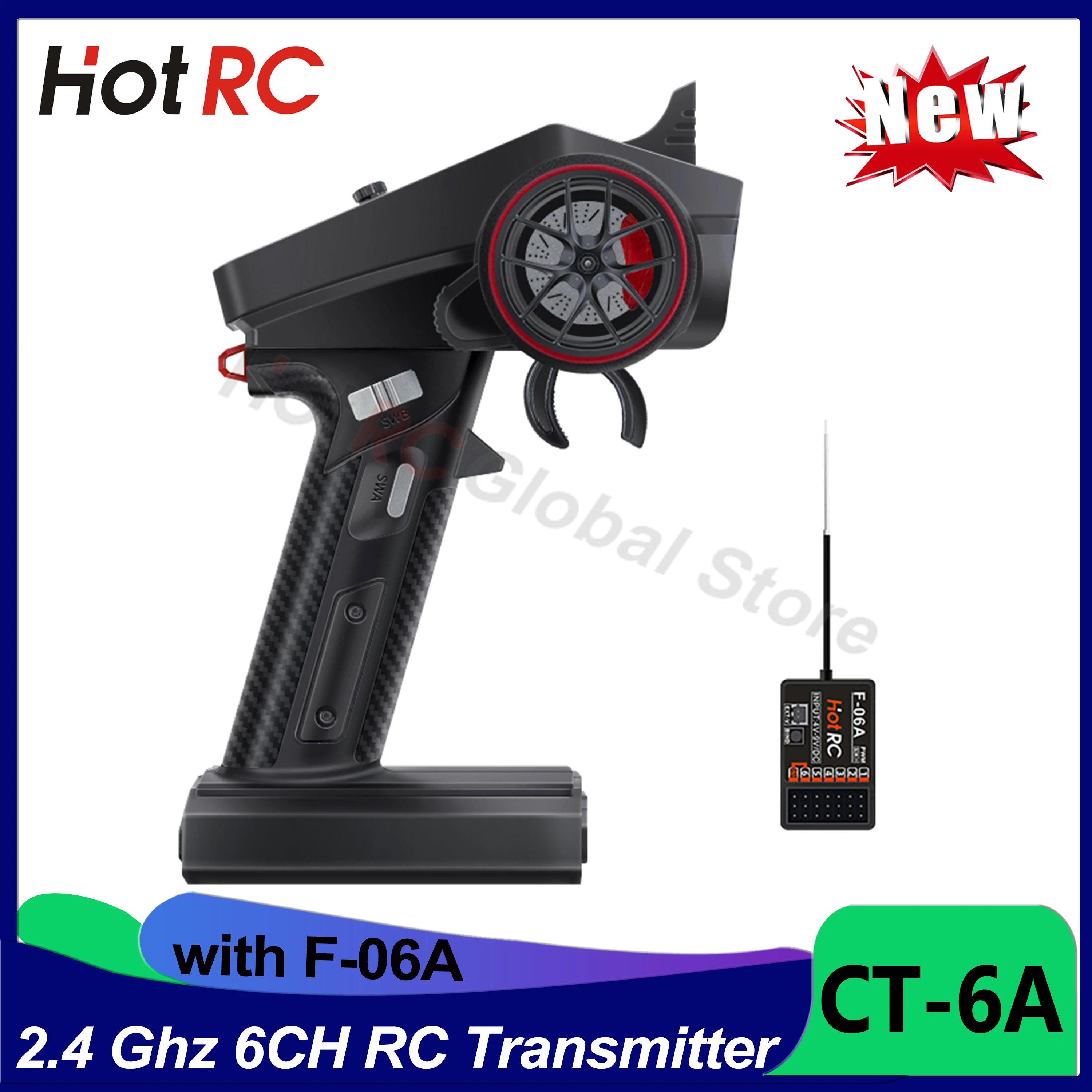 NEWEST-HOTRC-CT-6A-2-4GHz-6CH-6-Channels-One-handed-Control-Radio ...