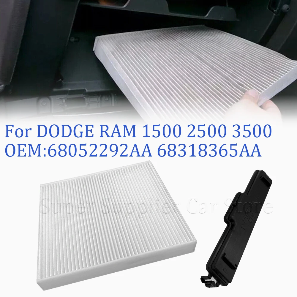 For-Jeep-Chrysler-For-DODGE-RAM-1500-2500-3500-Cabin-Air-Filter-Kit ...