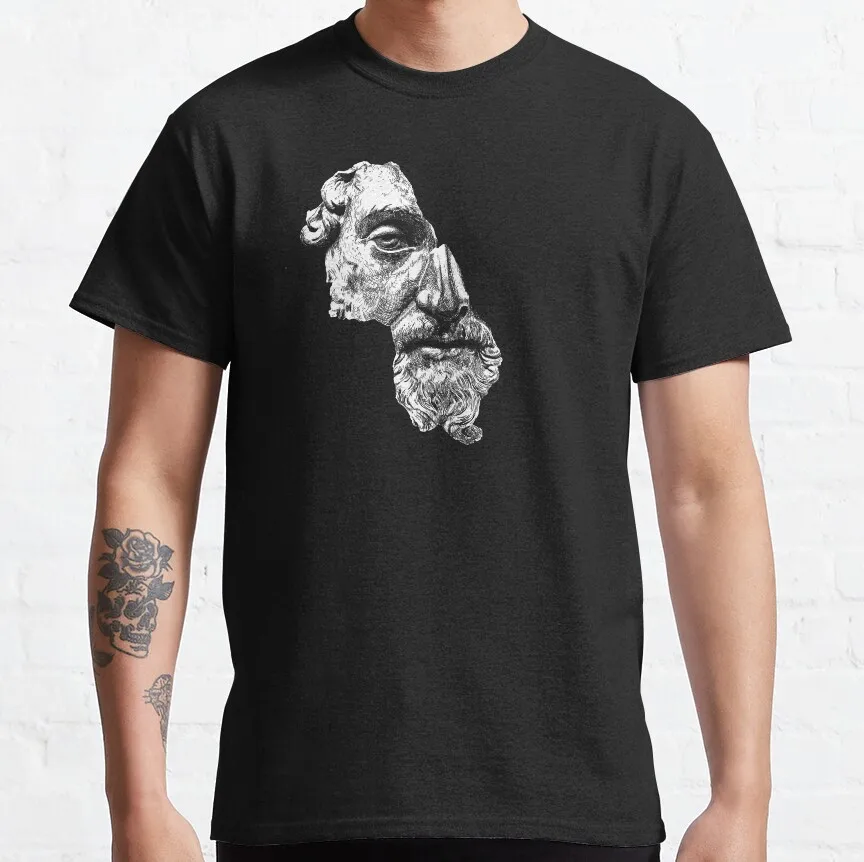MARCUS-AURELIUS-ANTONINUS-AUGUSTUS-White-T-Shirt-oversized-t-shirts-for ...