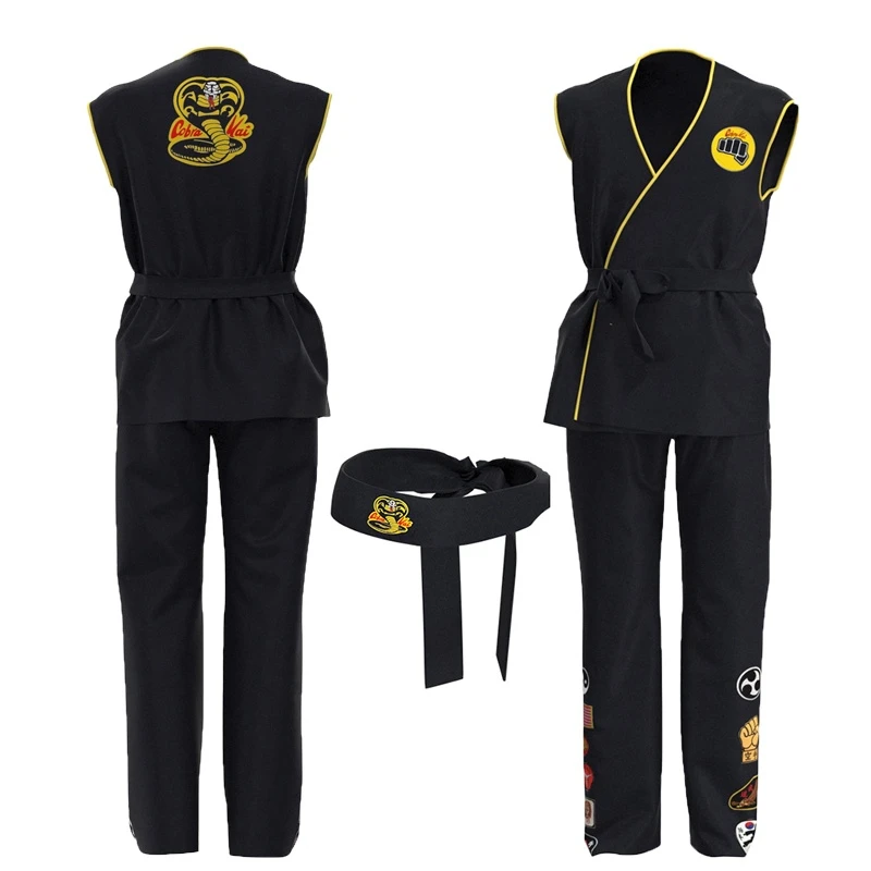 Karate Kid Cobra Kai Uniform Cosplay Costume Tory Nichols Robby Keene ...