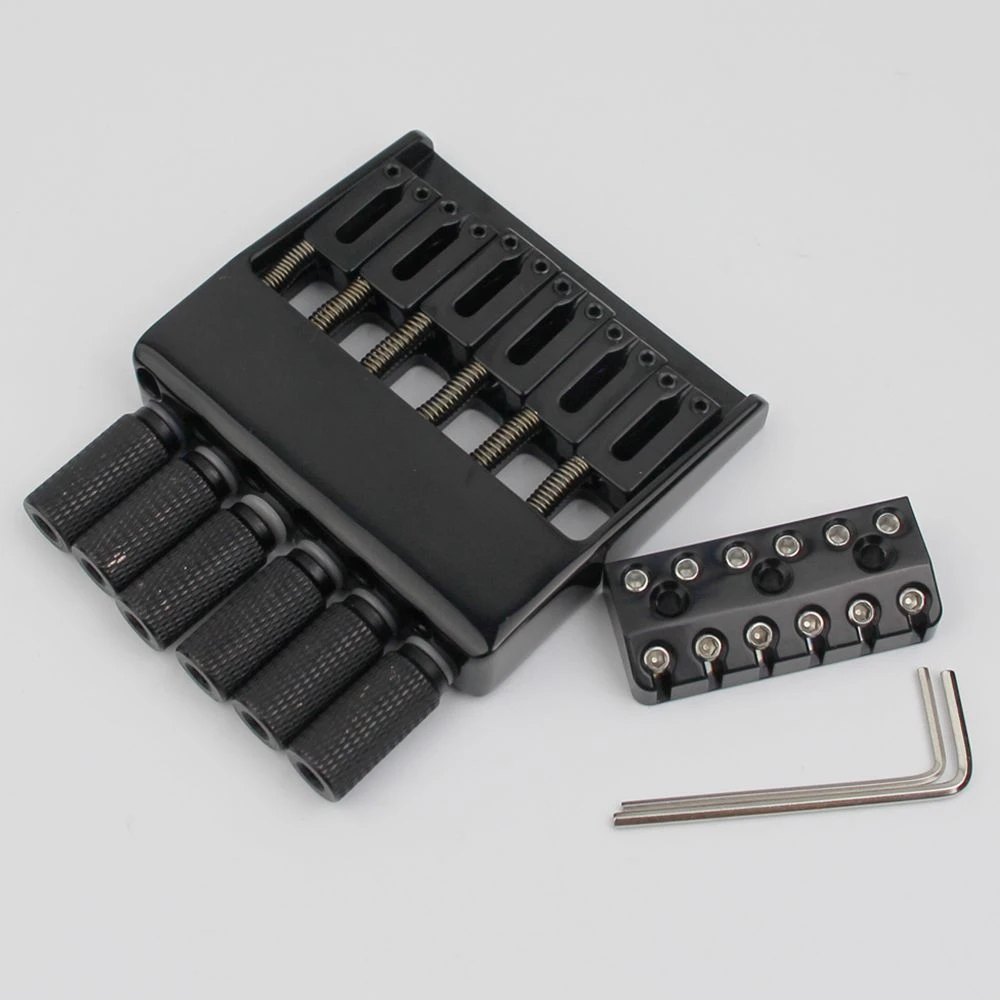 New Headless Guitar Special Bridge New GUYKER Black 6 String Bridge ...