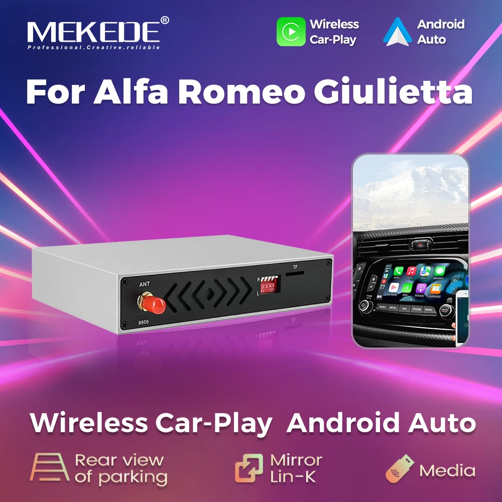 Mekede-plug-and-play-Decoder-Box-Wireless-CarPlay-For-Alfa-Romeo ...