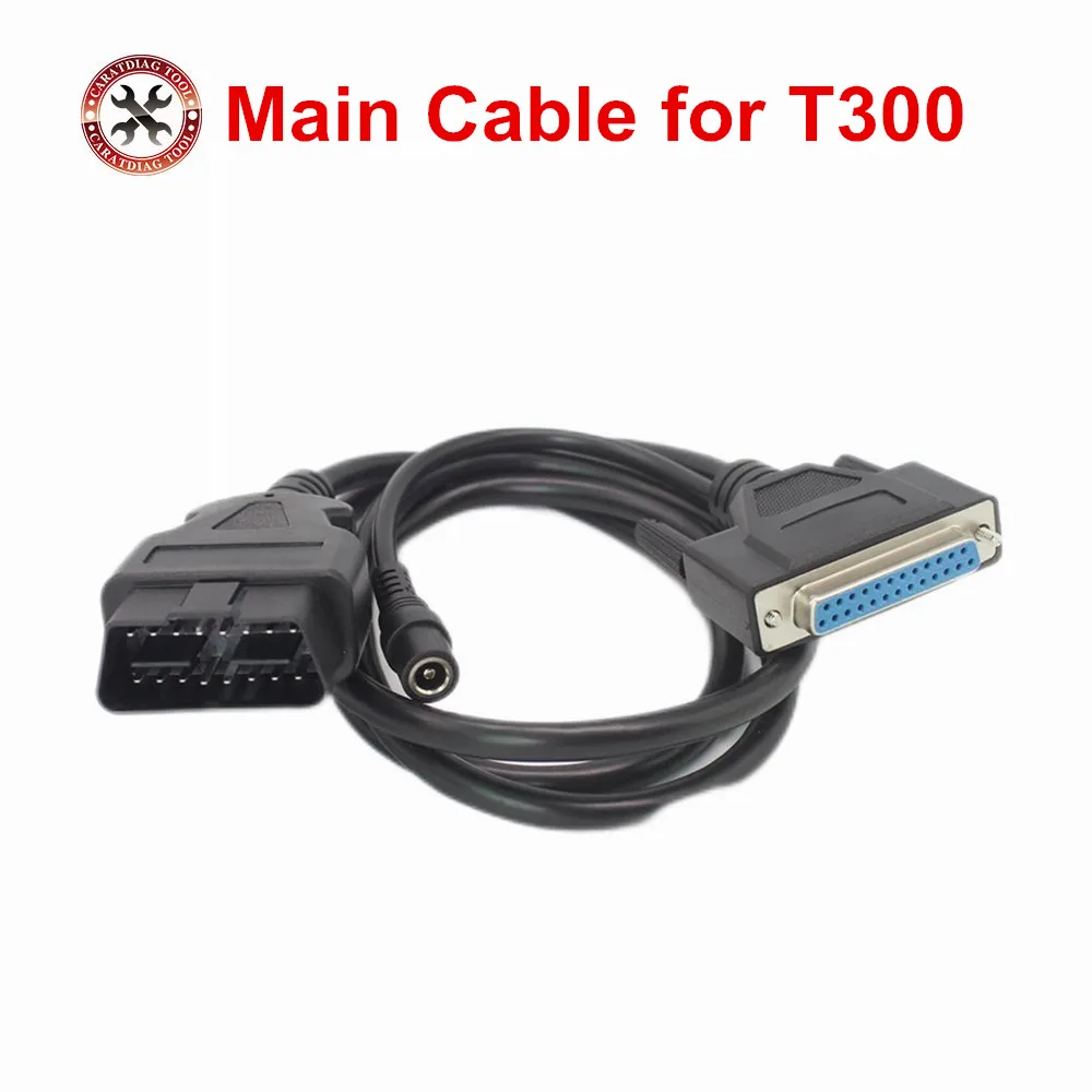Diagnostic Cables for T 300 T300 Key Programmer T300+ Key Maker OBD2 ...