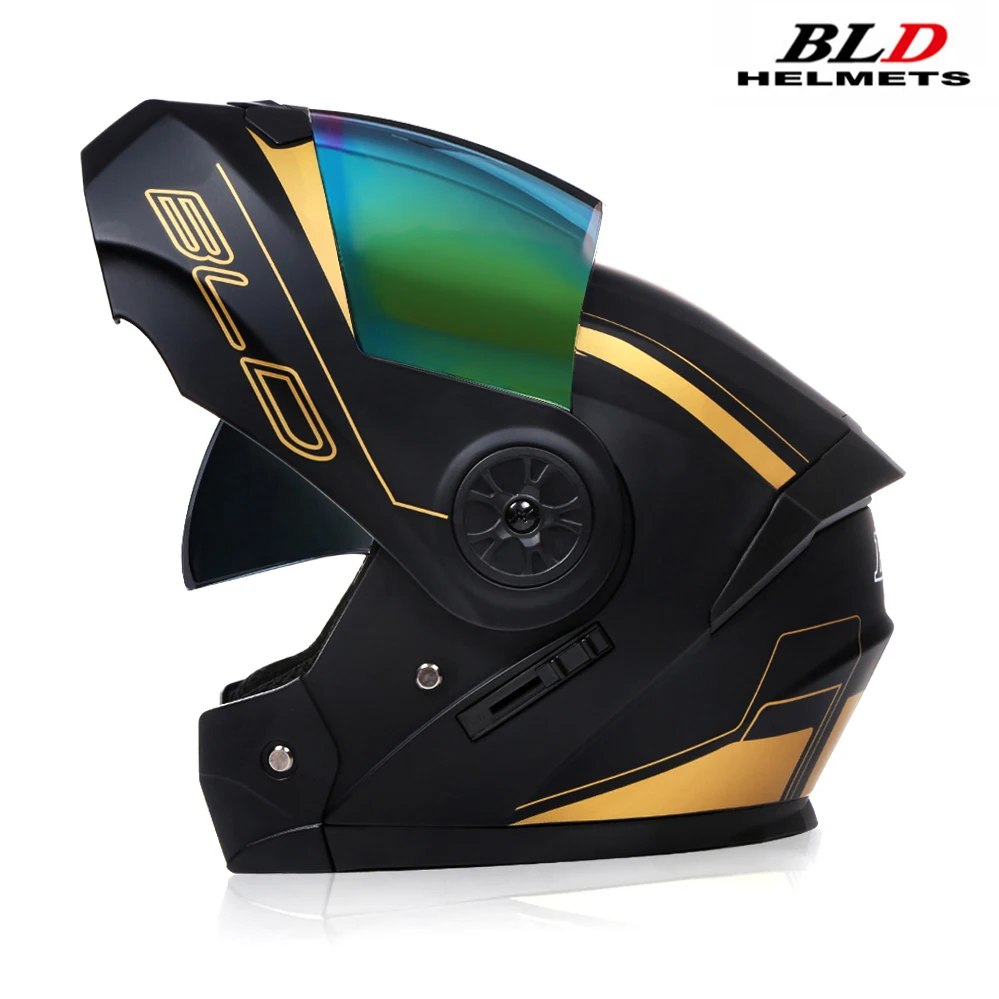 BLD Personalised Professional Motorcycle Full Face Helmet Men Women ...