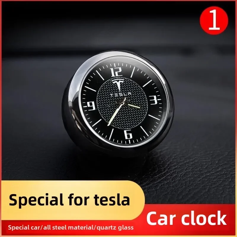 Suitable for Tesla Model 3 S X car in car clock modification, car ...
