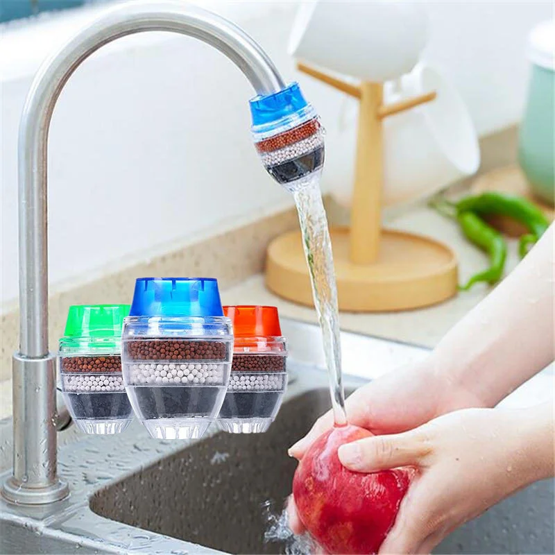 Purifier Tap Filter Water Saving Kitchen Faucet Bubbler Activated ...