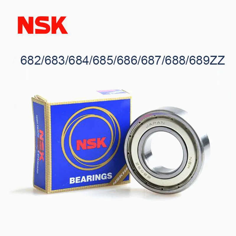 10pcs-JAPAN-NSK-bearing-deep-grove-ball-bearing-NSK-682-683-684-685-686 ...