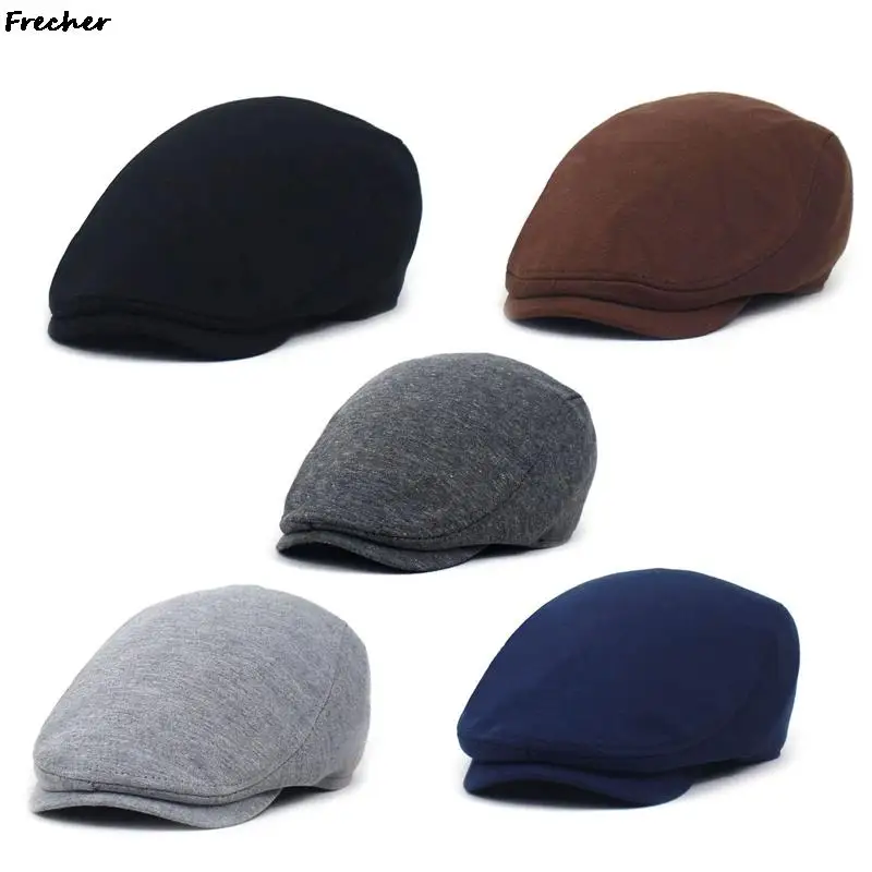 British-Style-Baseball-Cap-Men-Vintage-Beret-Hats-Autumn-Winter-Newsboy ...