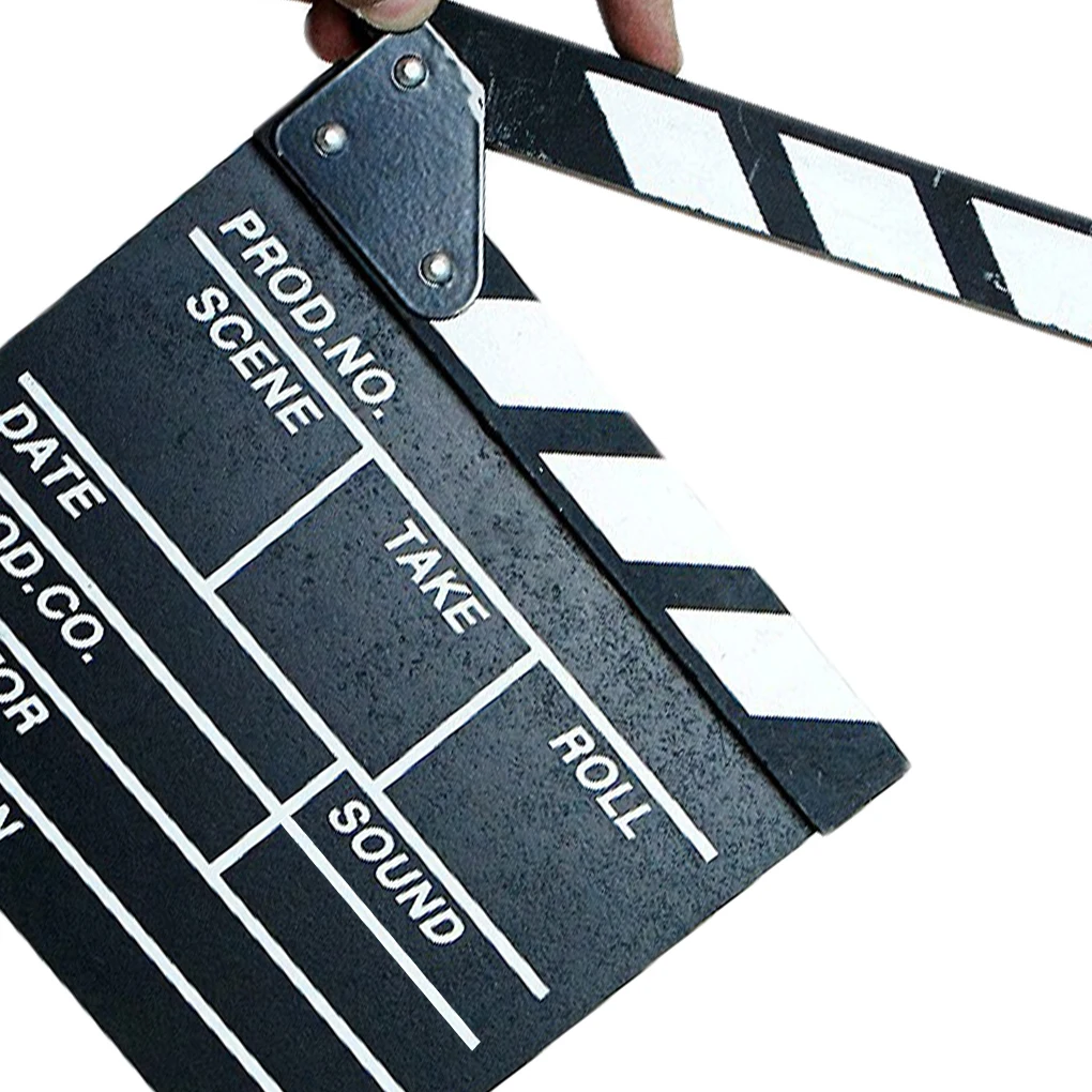 Director Video Scene Clapperboard TV Movie Clapper Board Film Slate Cut ...