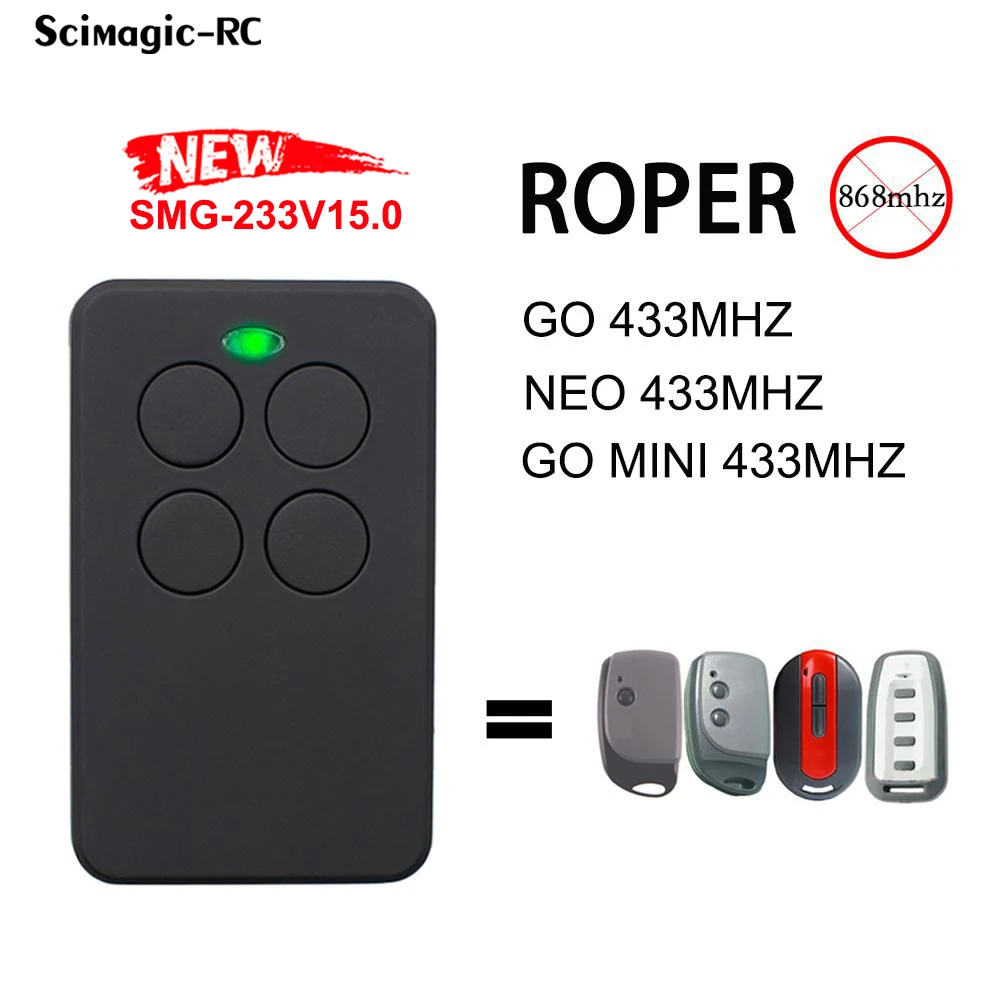 Command Garázs Ajtó Távirányító Roper Go Mini 2 Klóngörbítő Kód Neo ...