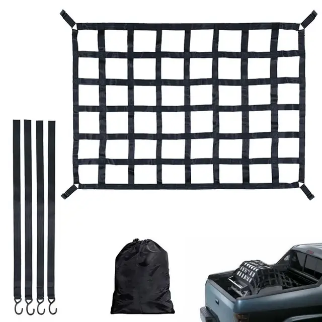 Car Trunk Rooftop Net Mesh Cargo Net Heavy Cargo Net Truck Trailer ...