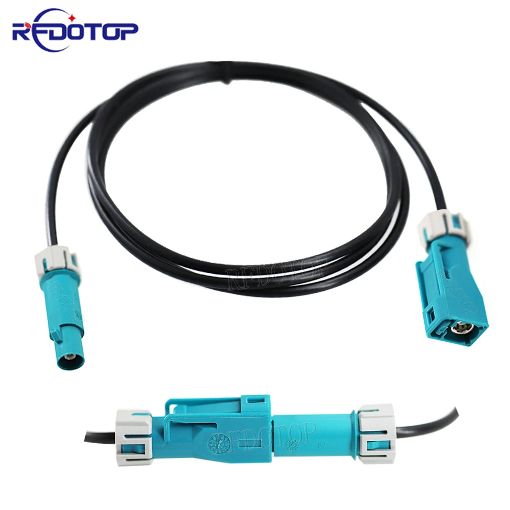 New RG174 Waterproof Fakra Z Male Plug to Female Jack Car Navigation ...