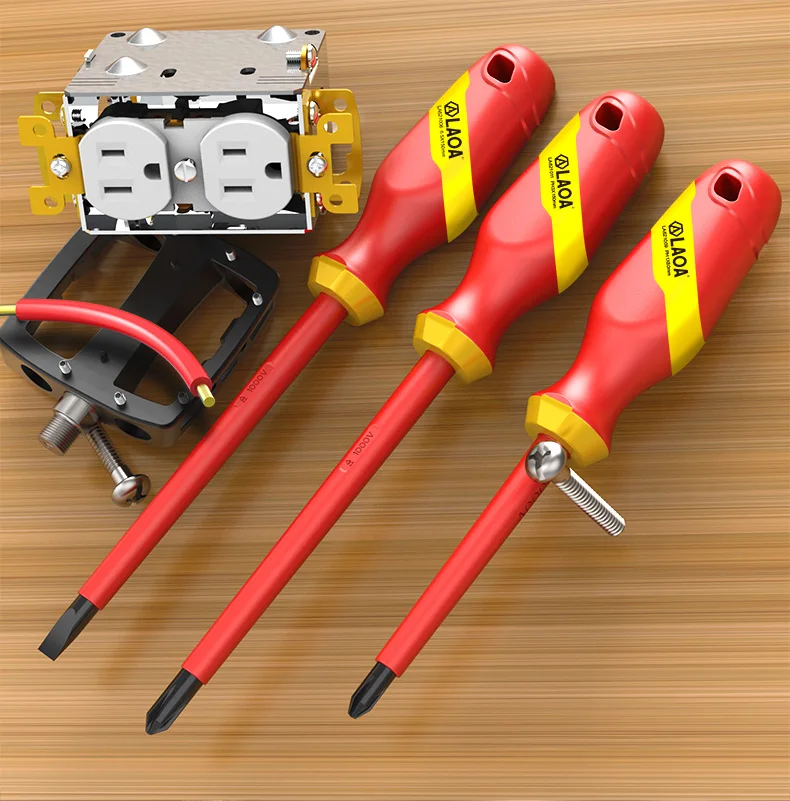 Insulated Screwdrivers Electricians | Vde Electricians Screwdriver ...