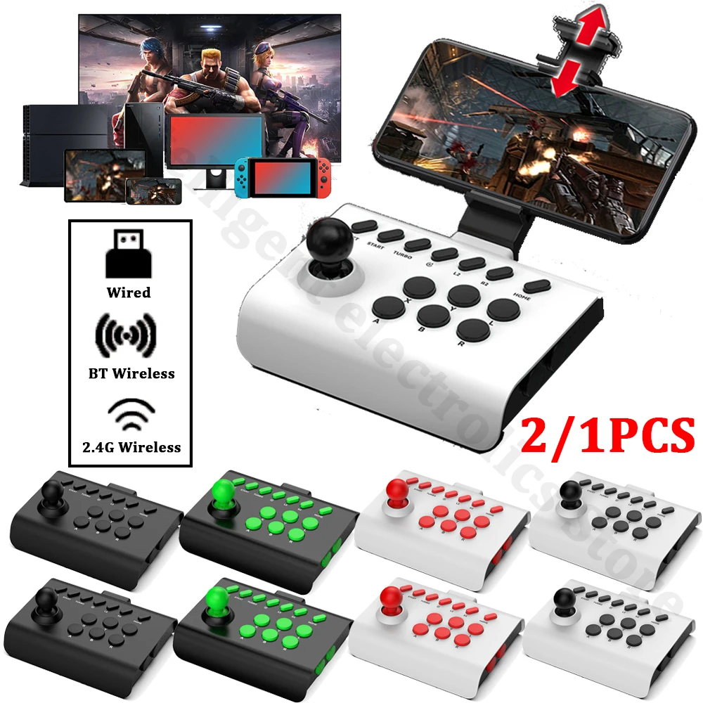 Mando de Arcade para PS4, PS3, Switch, PC, Android, MFI, 3 modos ...
