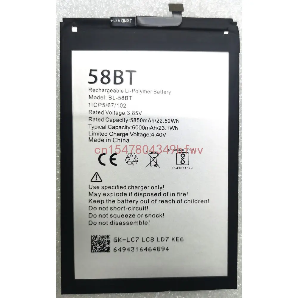 OriginaI-BL-58BT-Battery-for-TECNO-LC7-SPARK-6-Air-KE6-Pouvoir-4-Pro ...
