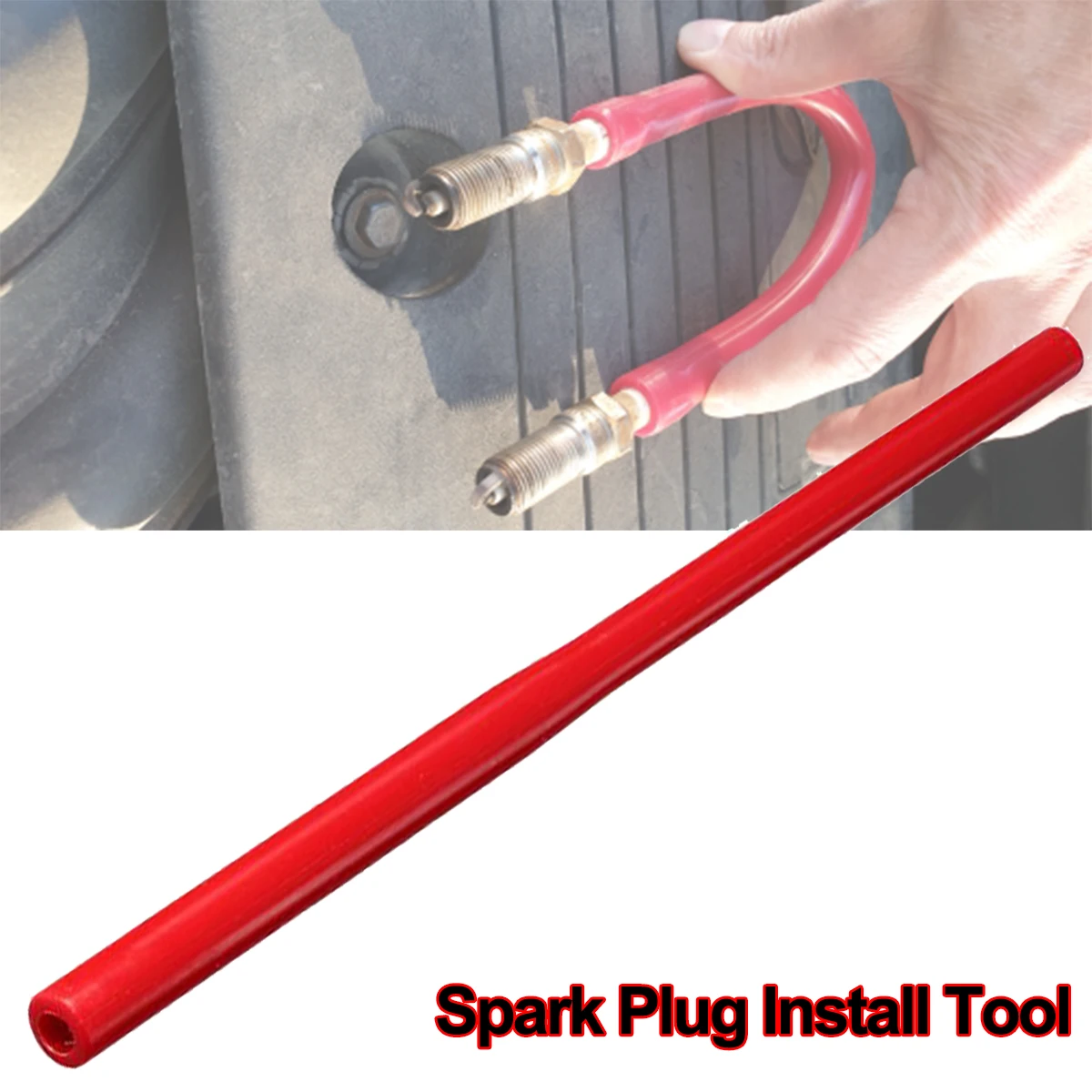 Car Spark Plug Connector Removal Socket Flexible Change Tool Repair ...