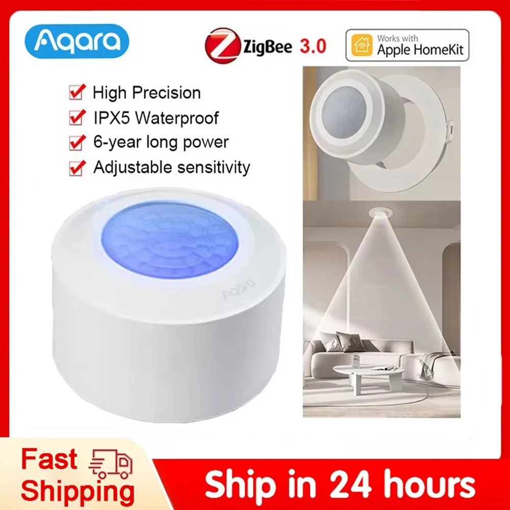 Aqara ZigBee 3.0 High Precision Human Sensor Body Motion Sensor ...