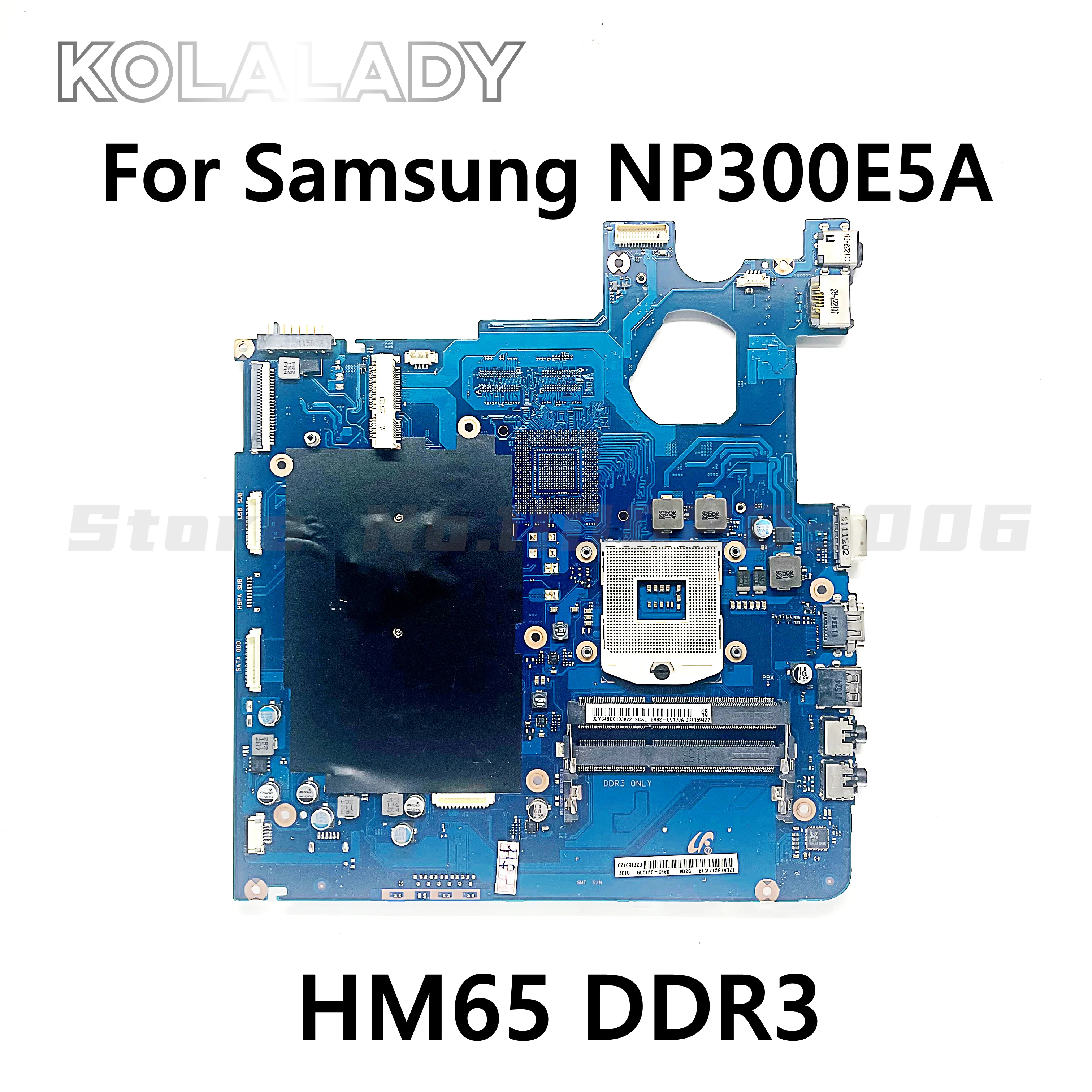 Original For Samsung NP300E5A 300E5A Laptop Motherboard BA92-09190A ...