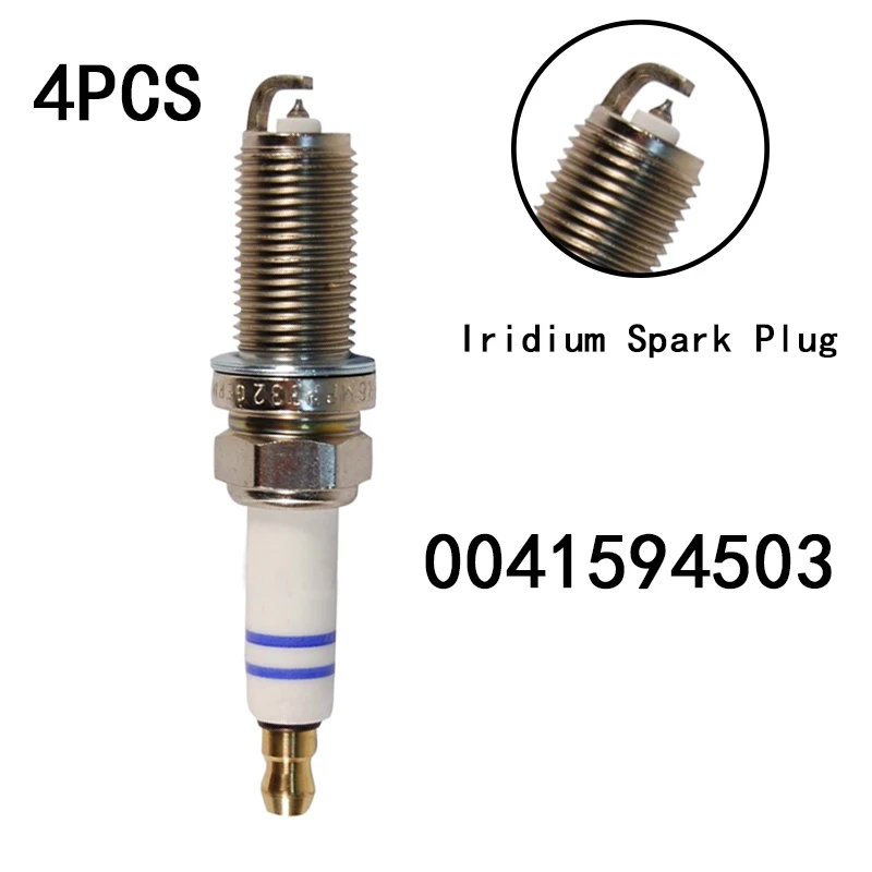 4PCS-0041594503-Brand-New-Normal-Spark-Plug-For-Mercedes-W203-W211-W215 ...