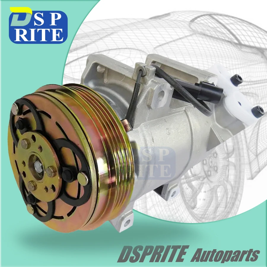 Compressor-AC-para-Mitsubishi-L200-Triton-DKS15D-DKS-15D-MN123627V ...