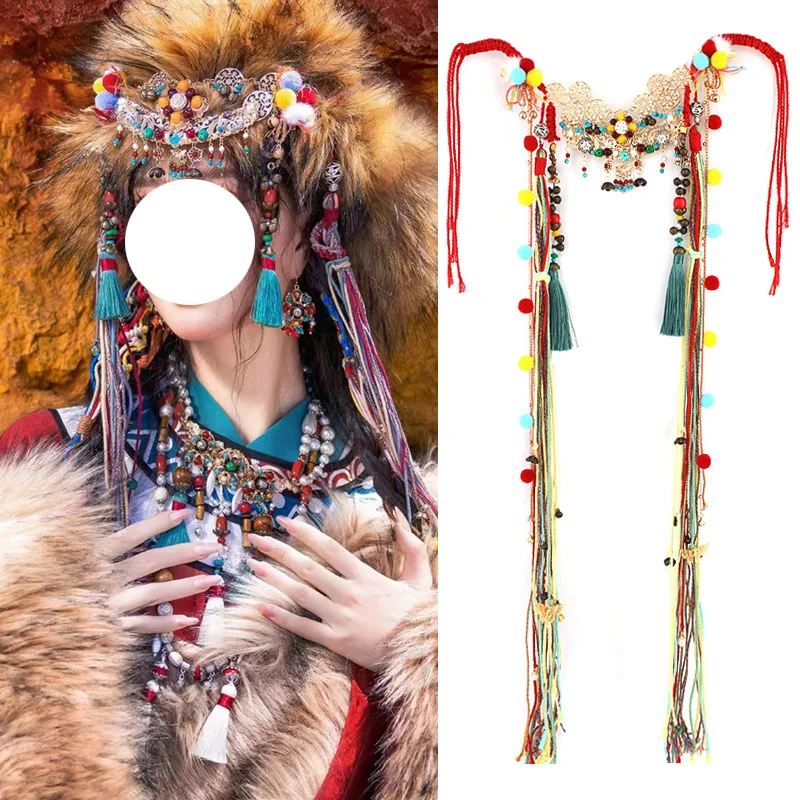 Trip-Shoot-tocado-tibetano-Xishuangbanna-Hani-accesorios-ex-ticos-para ...