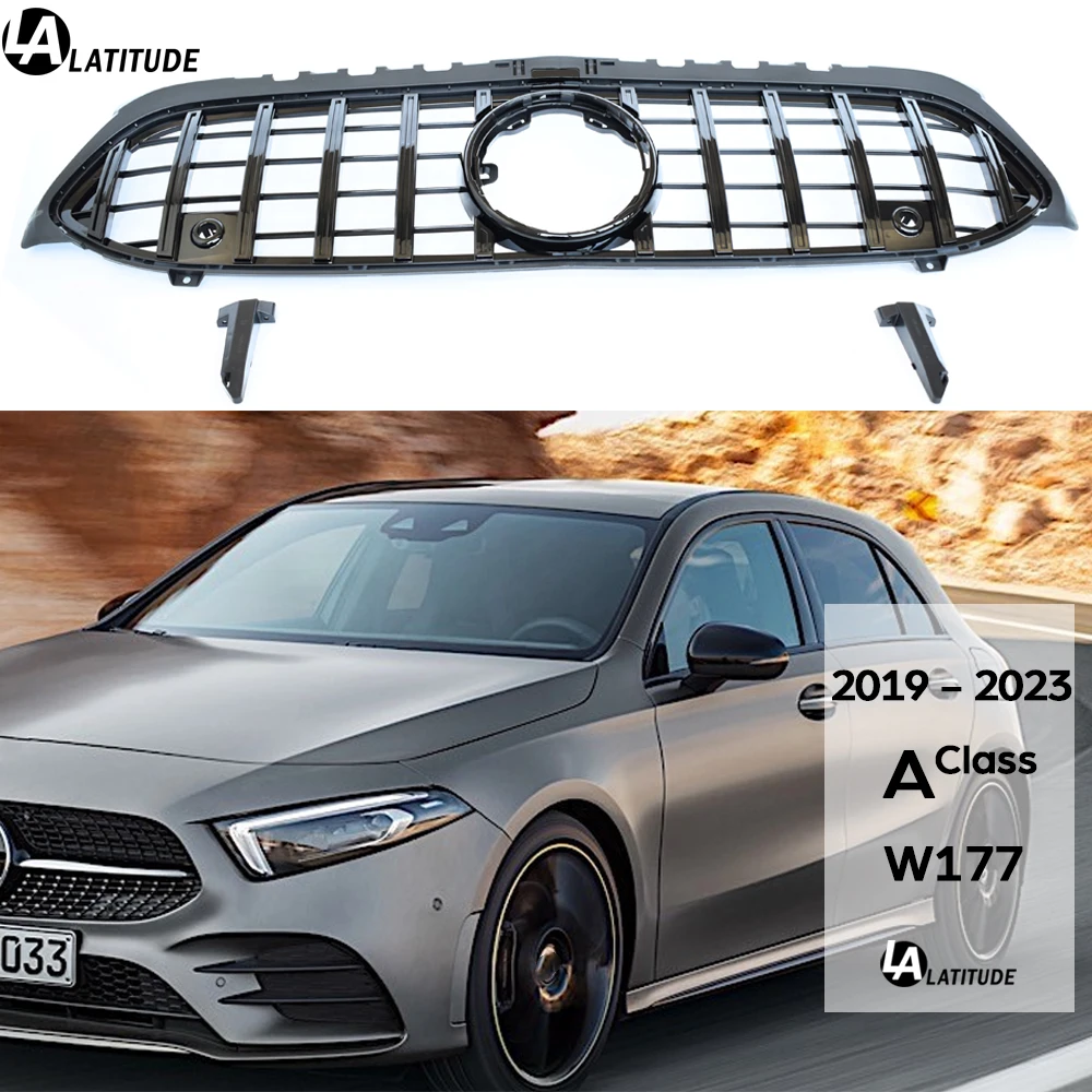 W177-Grille-Panamericana-A45-Style-Front-Grill-for-Mercedes-A-Class ...