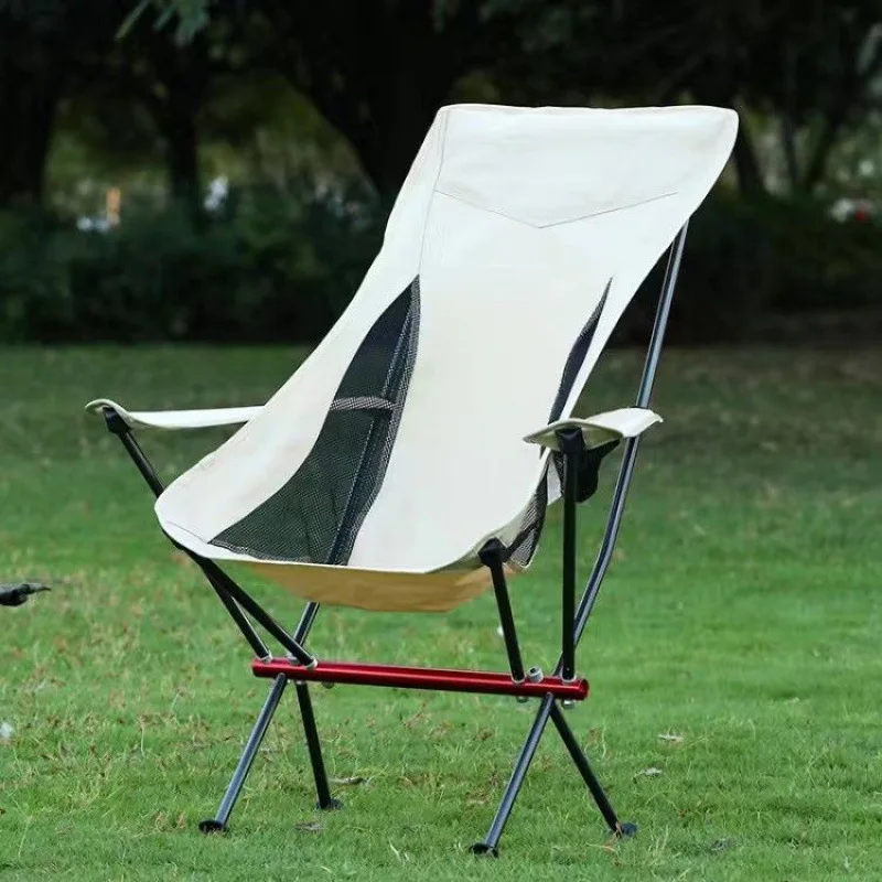 Outdoor-Camping-All-Aluminum-High-Strap-Armrest-Folding-Chair-Outdoor ...