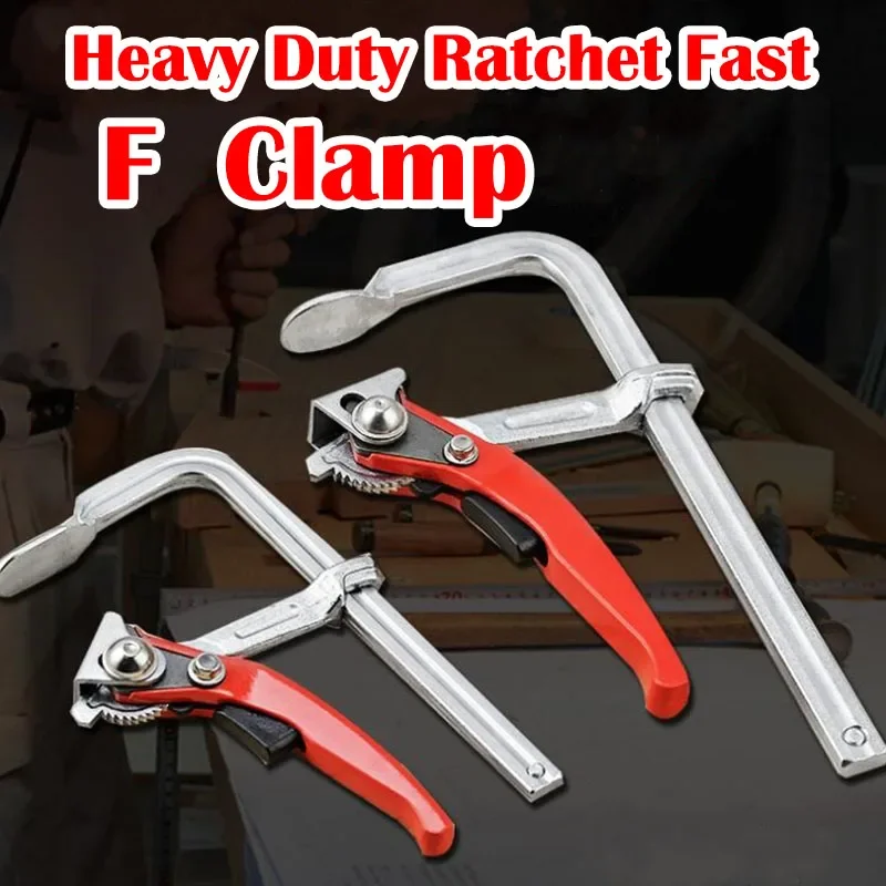 4-Style-Ratchet-Fast-F-Clamp-For-Guide-Rail-System-All-Steel-Forged ...
