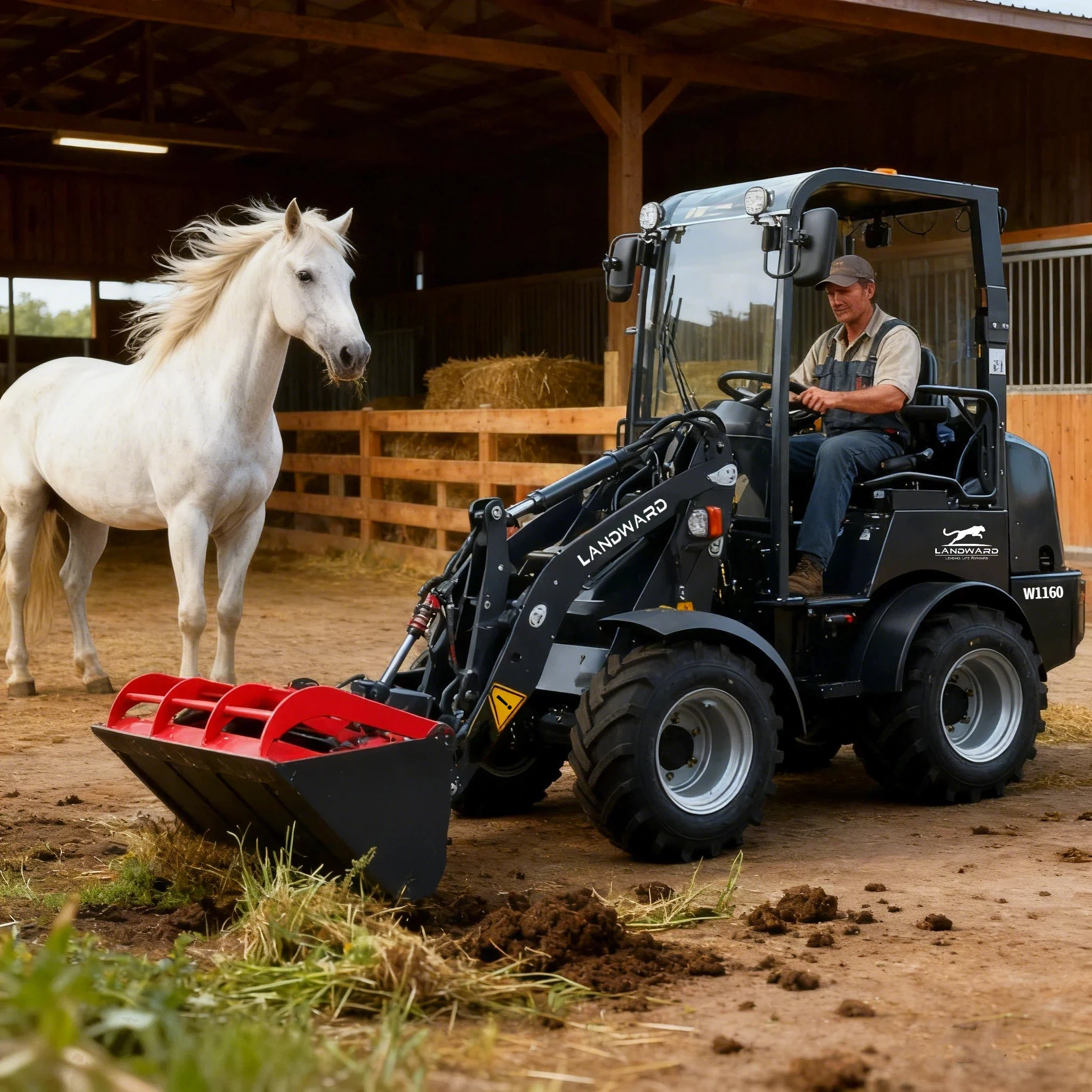 Kubota Engine Diesel Loader High Quality Diesel Loader Agricultural 4WD ...